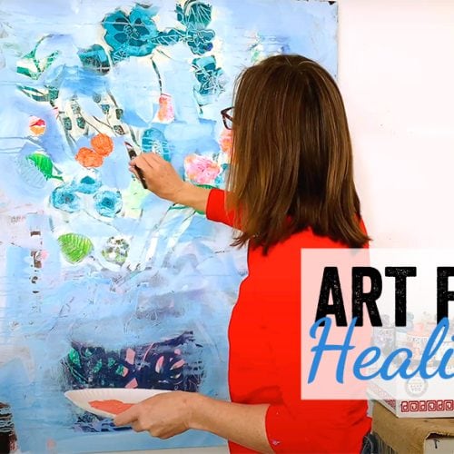 Mixed media zebra painting by Kellie Day | kellieDAYart